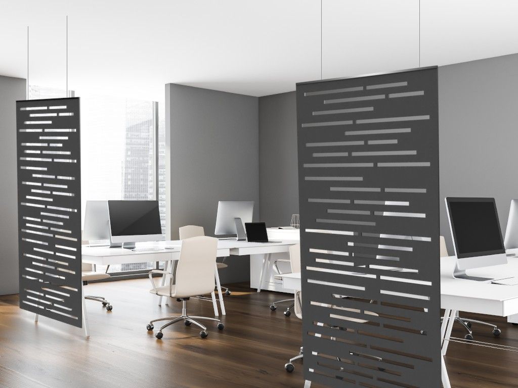 Open Space Dividers | Imagine Acoustics | Hanging Felt Dividers